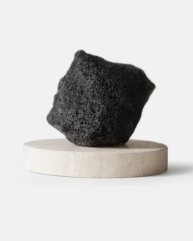 No17 Therapy Plinth Travertin Diffuser Med Stor Lavasten